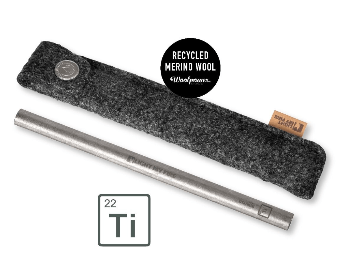 Light My Fire Straw Kit Titanium | Hero Outdoor