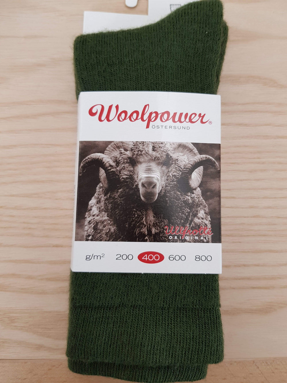 Woolpower Classic 400g Socks Pine Green | Hero Outdoor